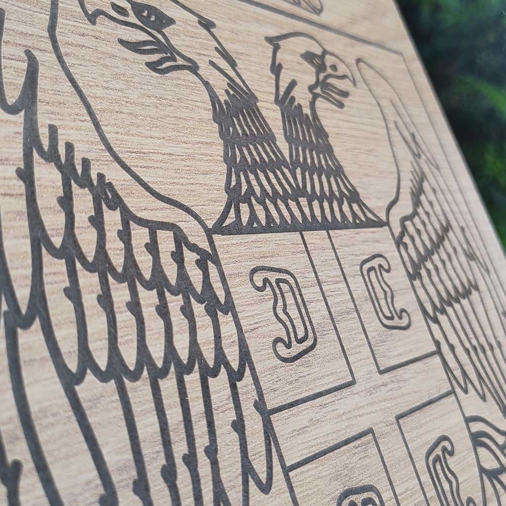 Grb Srbije slika za zid ili policu | Katana Shop